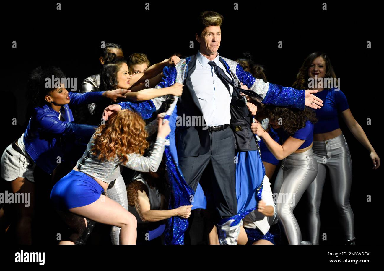 Dancers pull a Vanilla Ice costume off 20th Century Fox president of ...