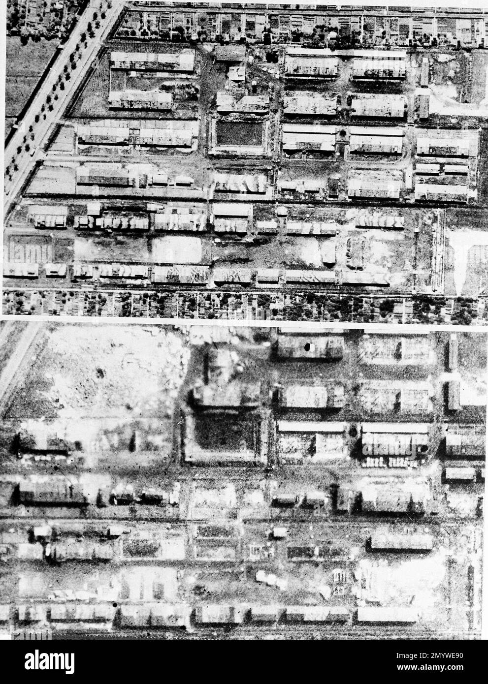 In this photo provided by RAF reconnaissance, the German Focke-Wulf ...