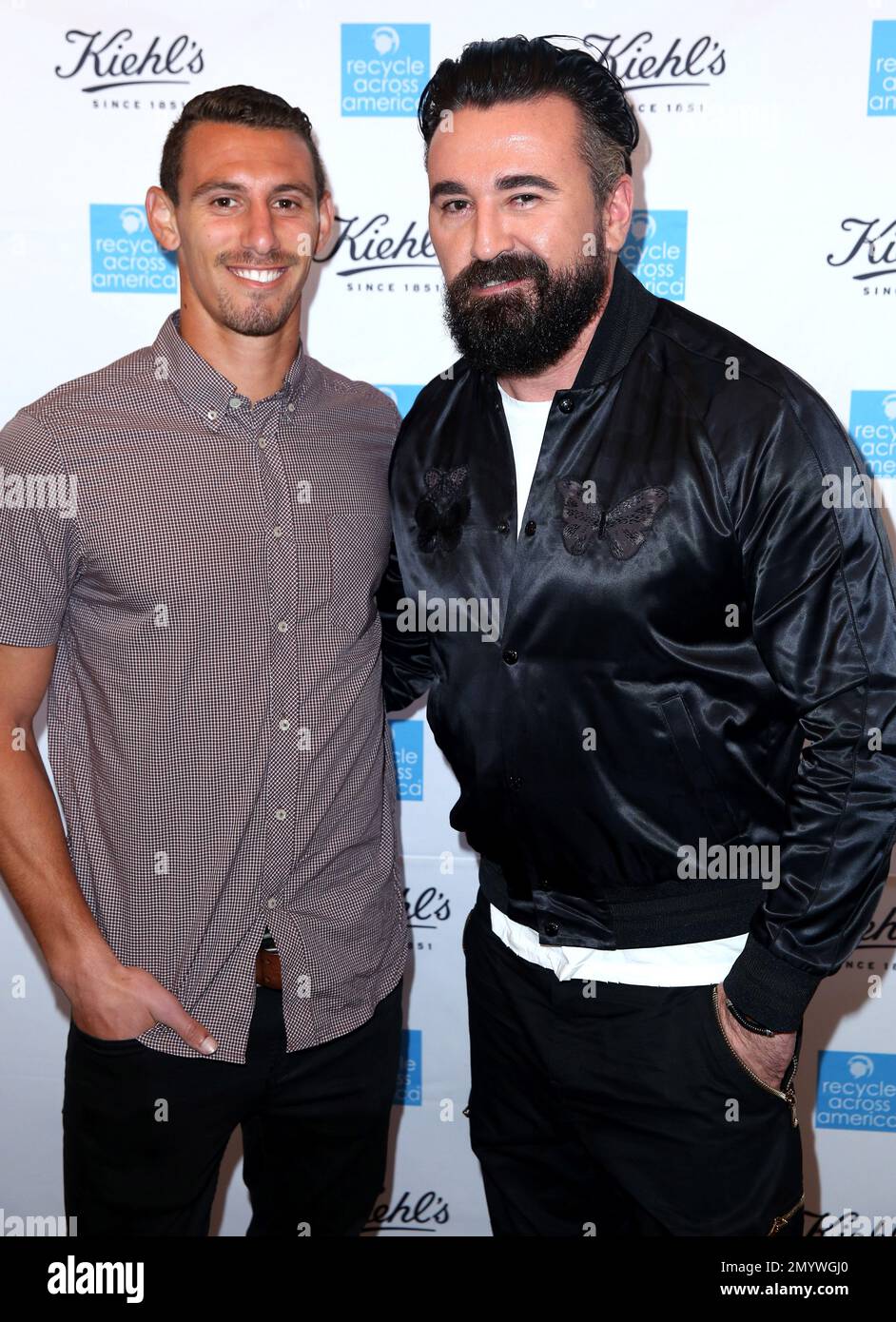 Daniel Steres, left, and President of Kiehl's U.S. Chris Salgardo ...