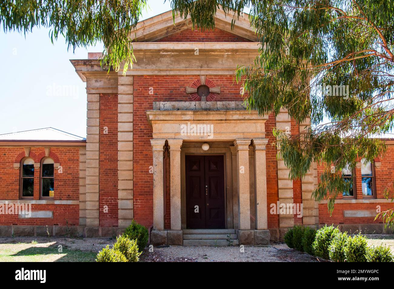 Former Town Hall and Court House (1863) at Dunolly in the Central ...