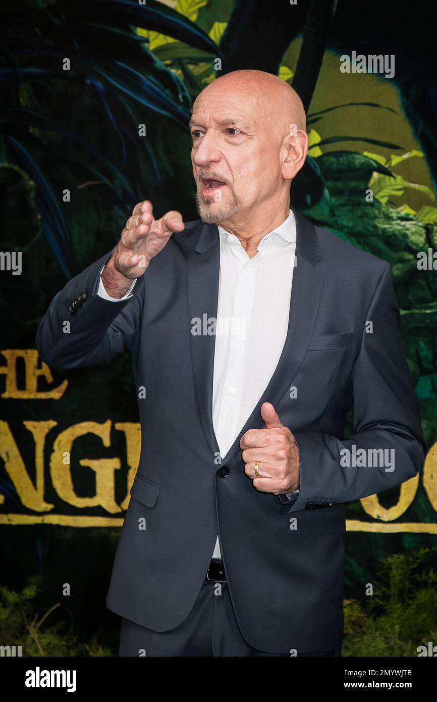 Sir Ben Kingsley poses for photographers upon arrival at the European ...