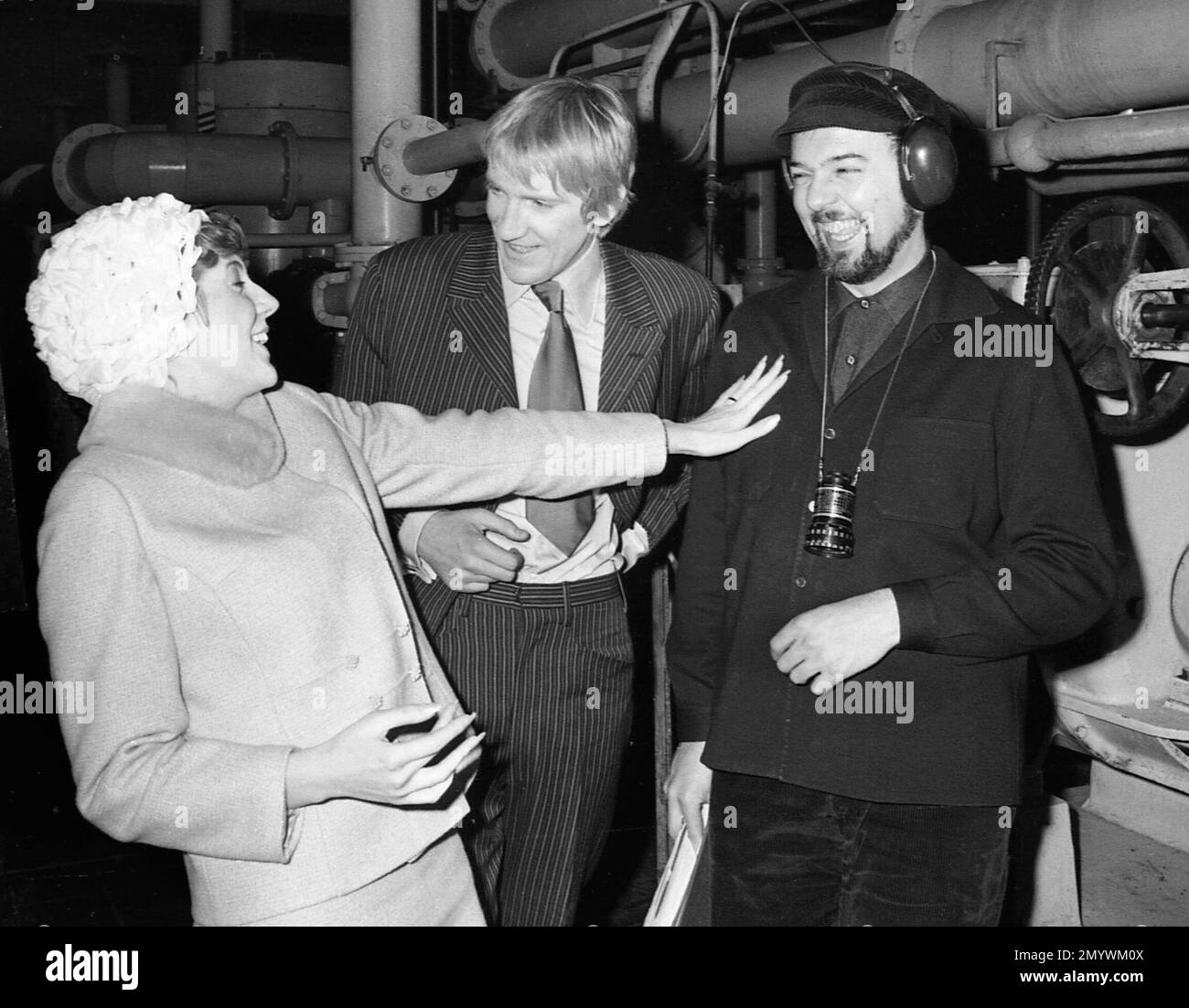 British Pop Singer Cilla Black And Actor David Warner Center Are Seen british-pop-singer-cilla-black-and-actor-david-warner-center-are-seen