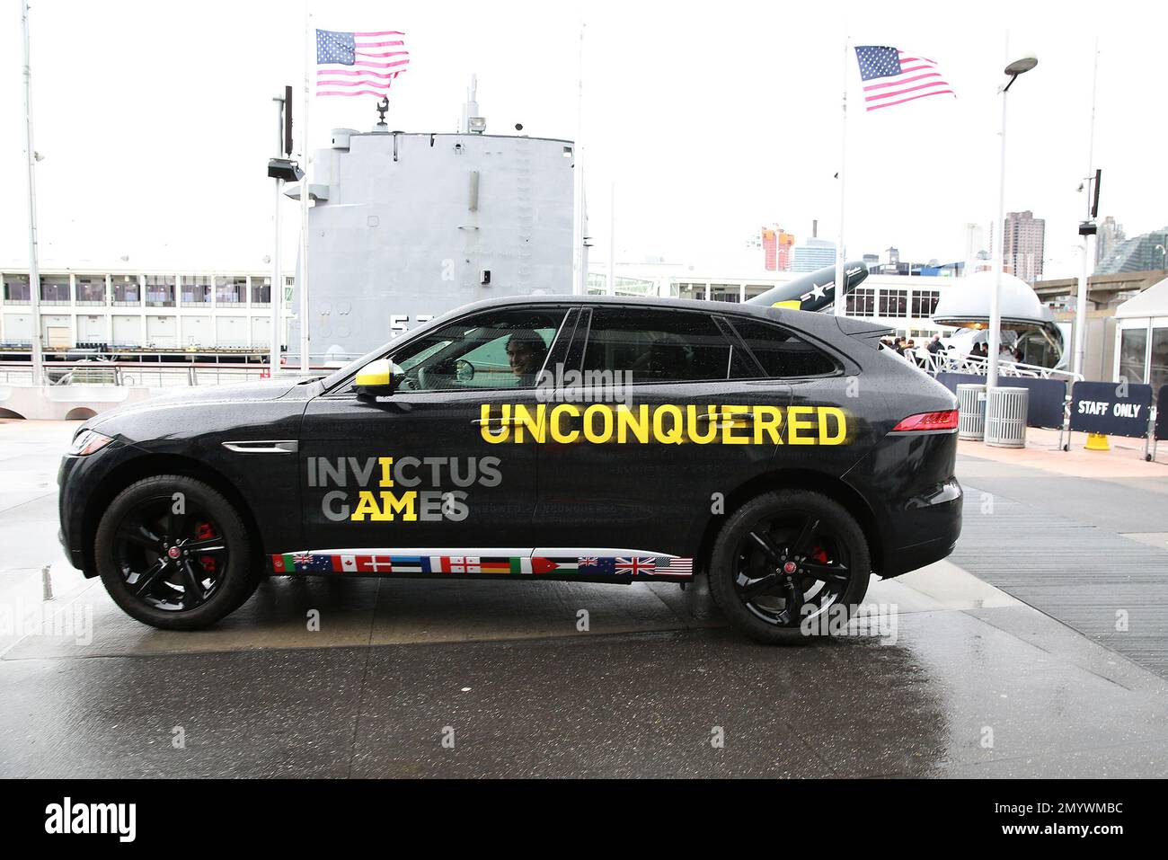 The Invictus Games 2016 flag arrives at Intrepid Sea, Air & Space ...