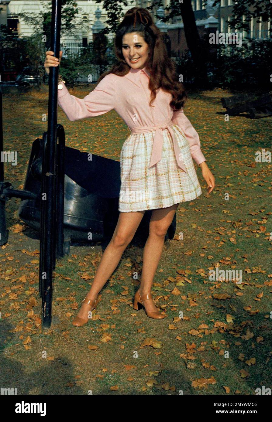 American country music singer-songwriter Bobbie Gentry poses for photos ...