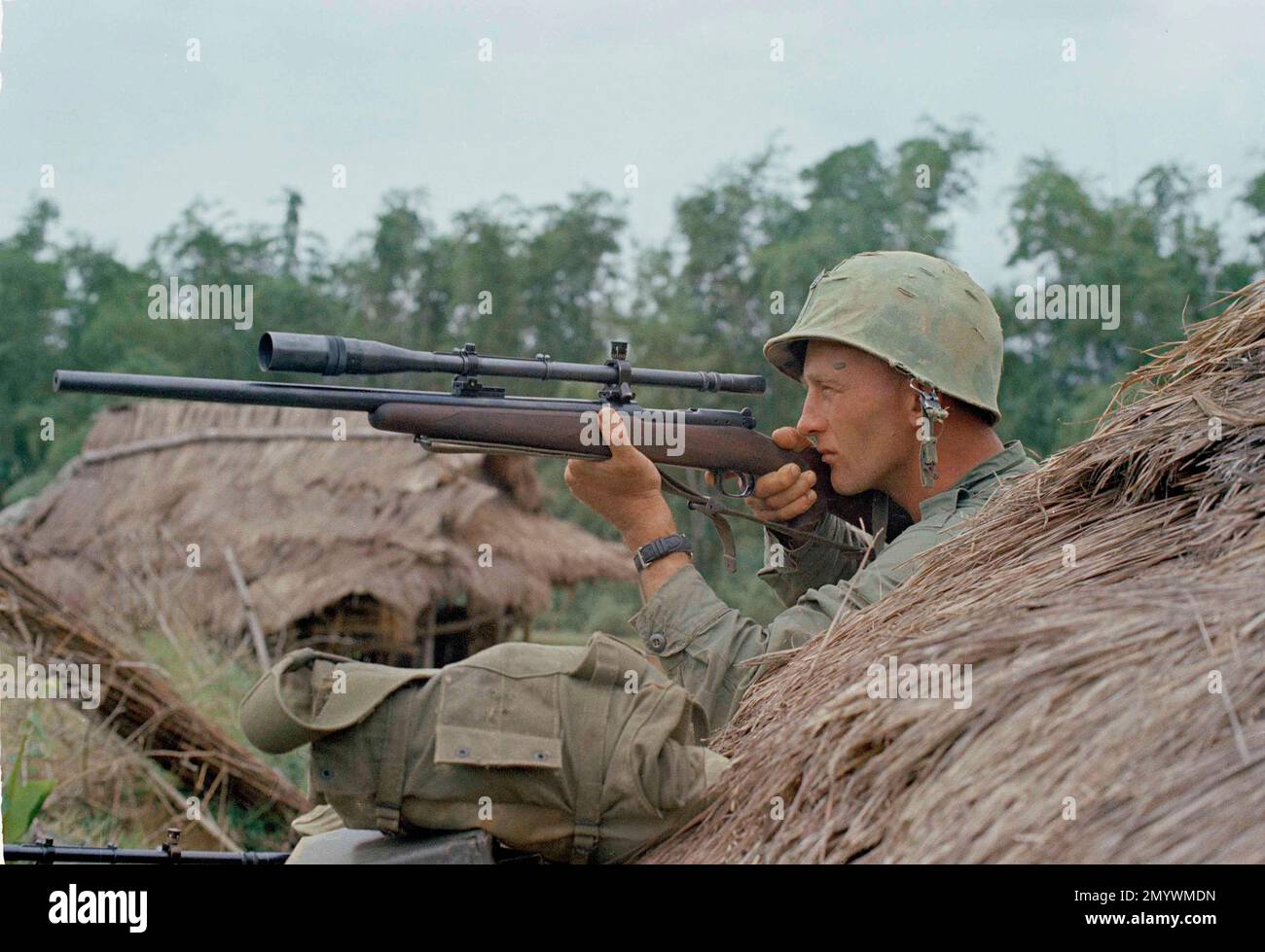 A U.S. Marine sniper seeks out Viet Cong with a high-powered rifle and ... A U.S. Marine sniper seeks out Viet Cong with a high-powered rifle and ...