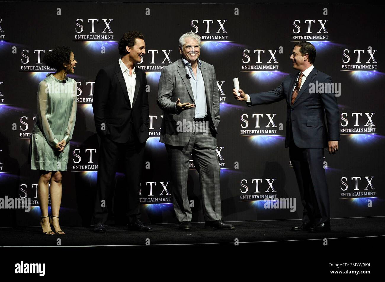 Gugu Mbatha-Raw, Matthew McConaughey, Director Gary Ross and Adam ...