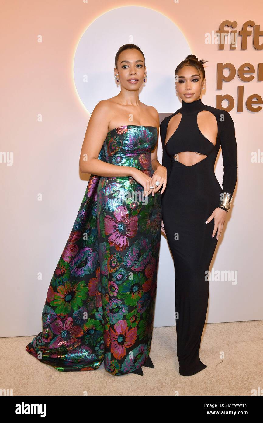 New York, USA. 04th Feb, 2023. (L-R) Designer Aurora James and Lori ...