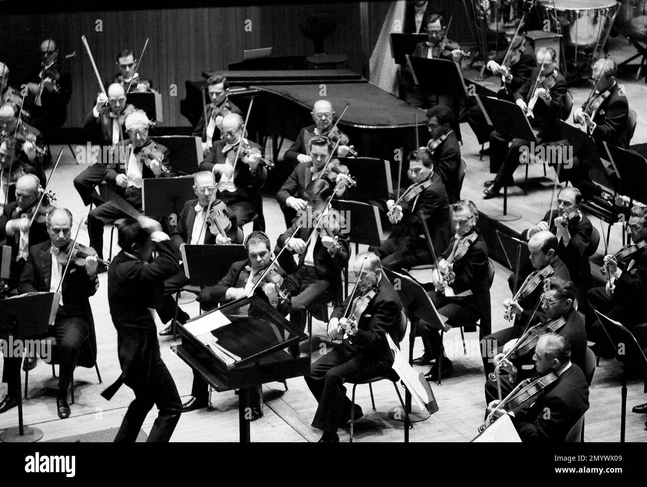 Seiji Ozawa of Japan, assistant conductor of the New York Philharmonic ...