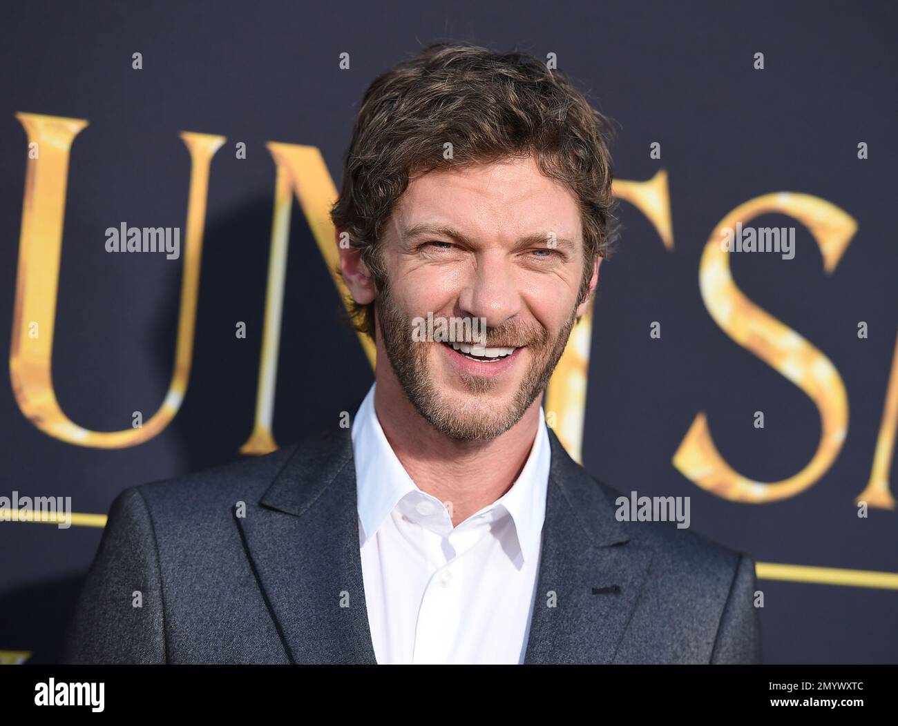 Sam Hazeldine arrives at the LA Premiere of "The Huntsman: Winter's War ...