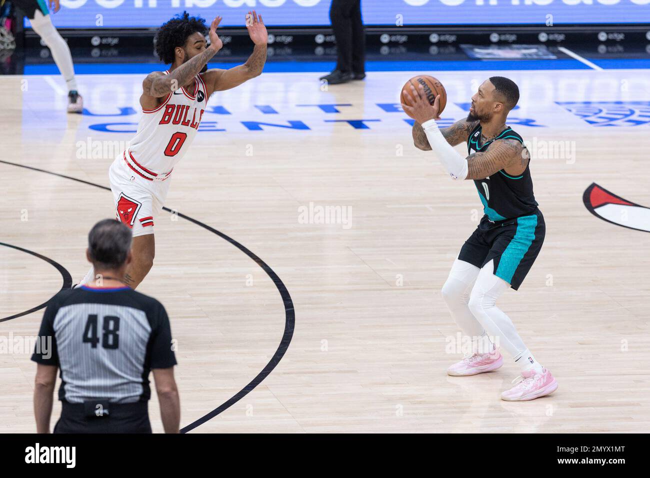 Damian lillard 2023 hi-res stock photography and images - Alamy