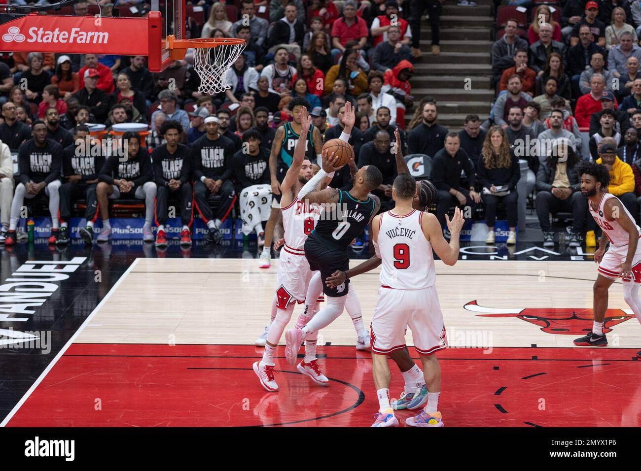 Damian lillard 2023 hi-res stock photography and images - Alamy