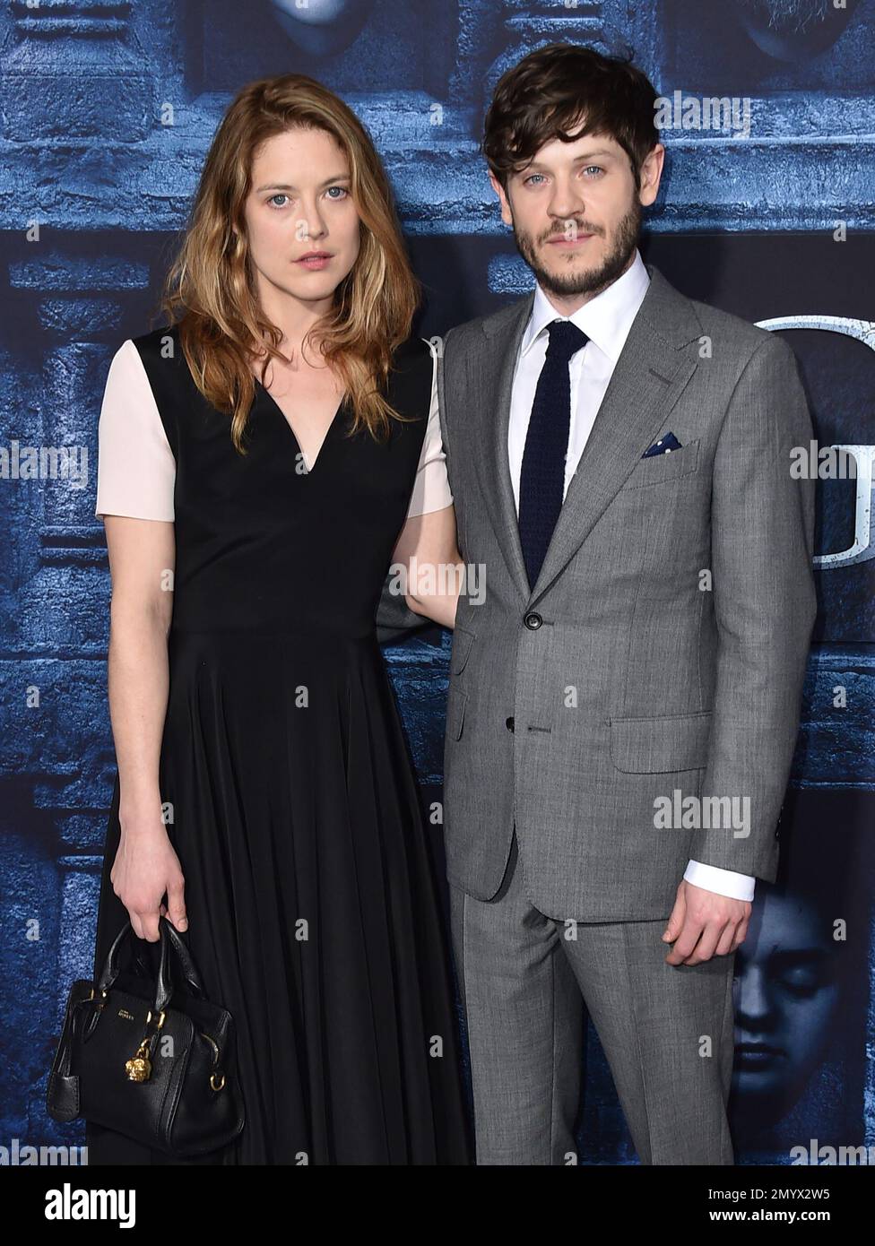 Iwan Rheon attends the season six premiere of "Game Of Thrones" at TCL ...