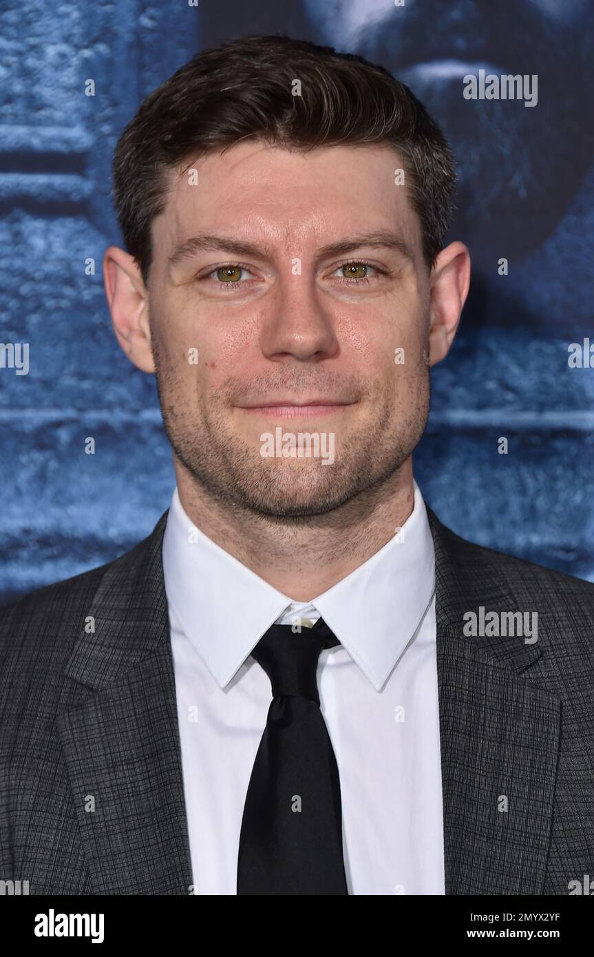 Patrick Fugit attends the season six premiere of "Game Of Thrones" at ...