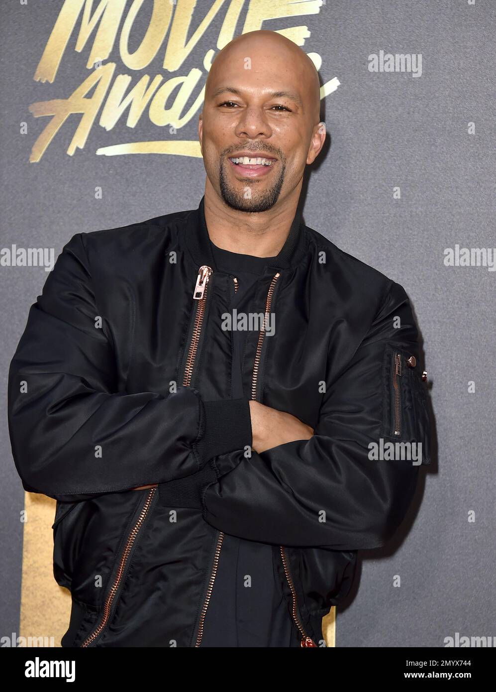 Common arrives at the MTV Movie Awards at Warner Bros. Studios on ...