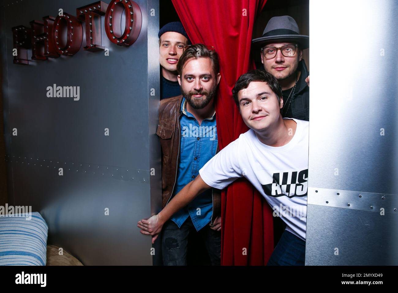 In this March 30, 2016 photo, Magnus Larsson, from left, Kasper ...