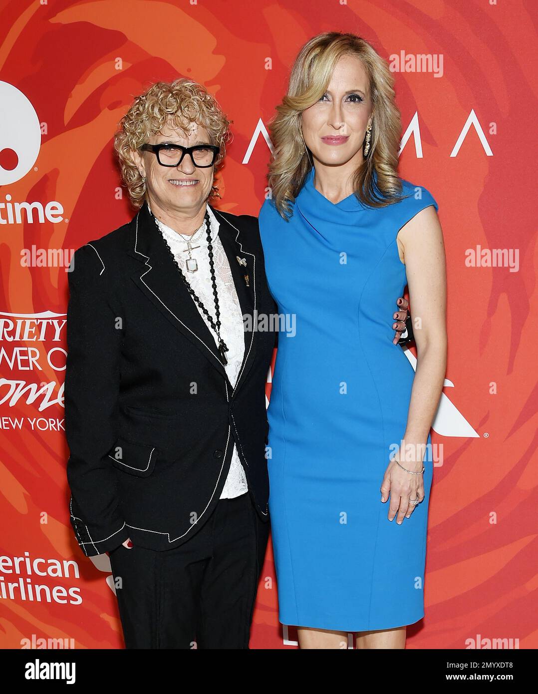 Variety co-editor-in-chief Claudia Eller, left, and publisher Michelle ...