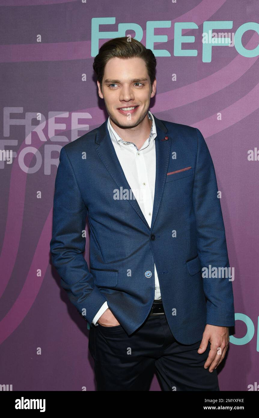Actor Dominic Sherwood attends the ABC Freeform 2016 Upfront at Spring ...