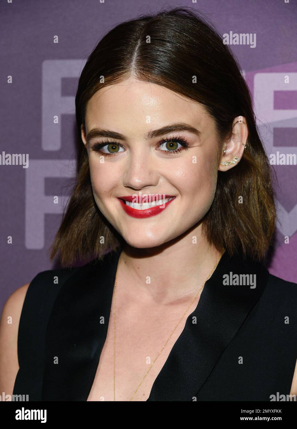 Actress Lucy Hale attends the ABC Freeform 2016 Upfront at Spring ...