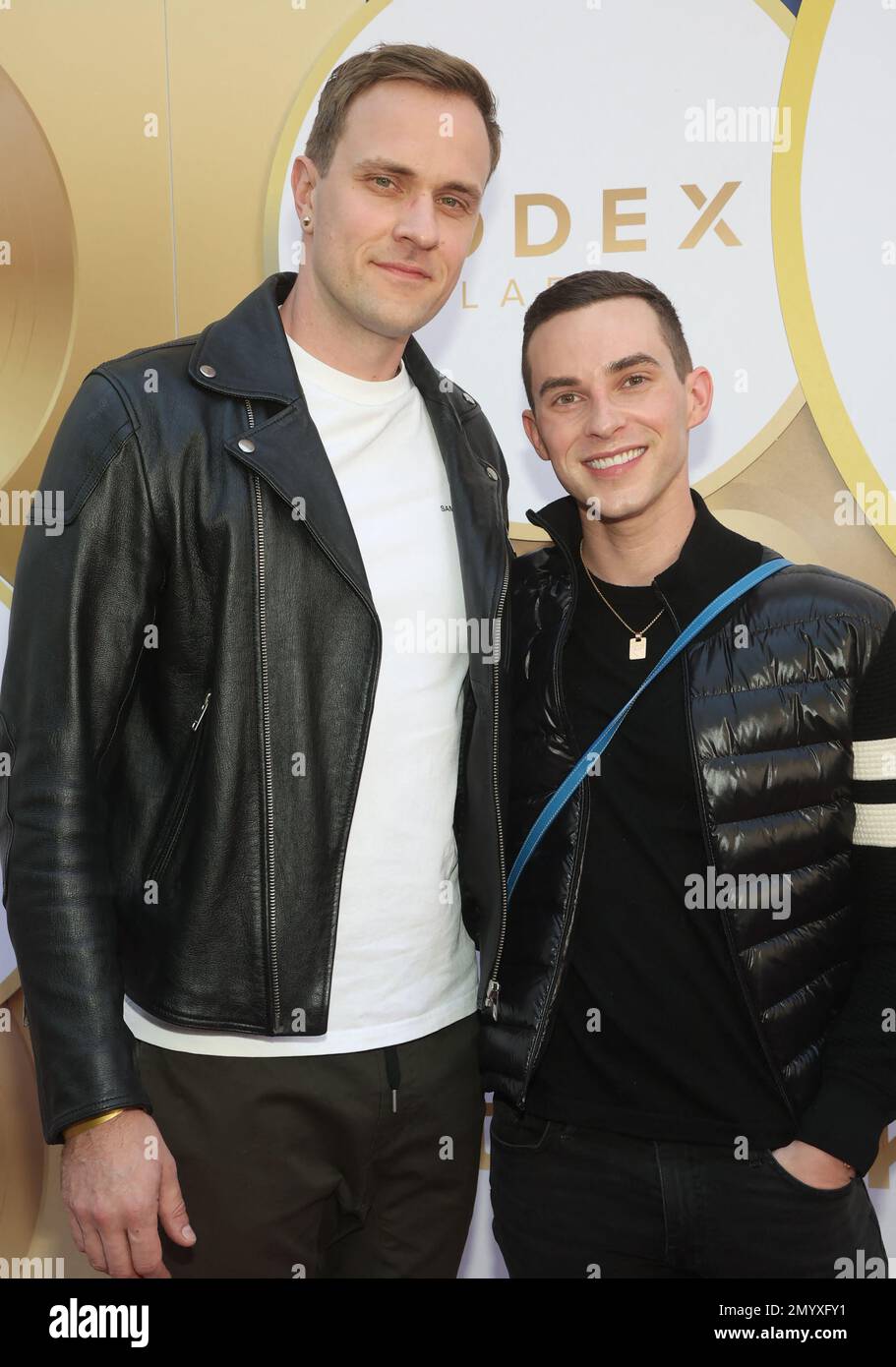 Jussi-Pekka Kajaala, Adam Rippon, at 2023 Gold Meets Golden 10th ...