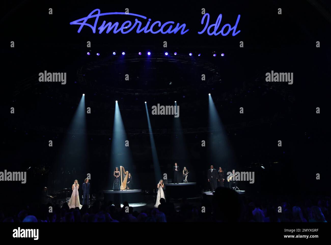 Katherine McPhee, from left, Casey James, Carly Smithson, Jessica ...
