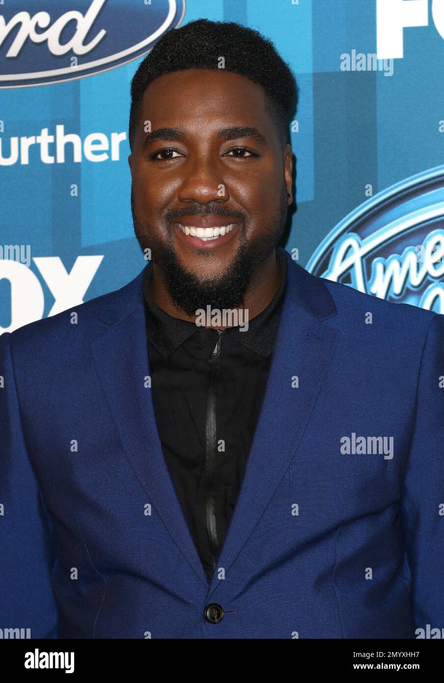 George Huff arrives at the "American Idol" farewell season finale at ...