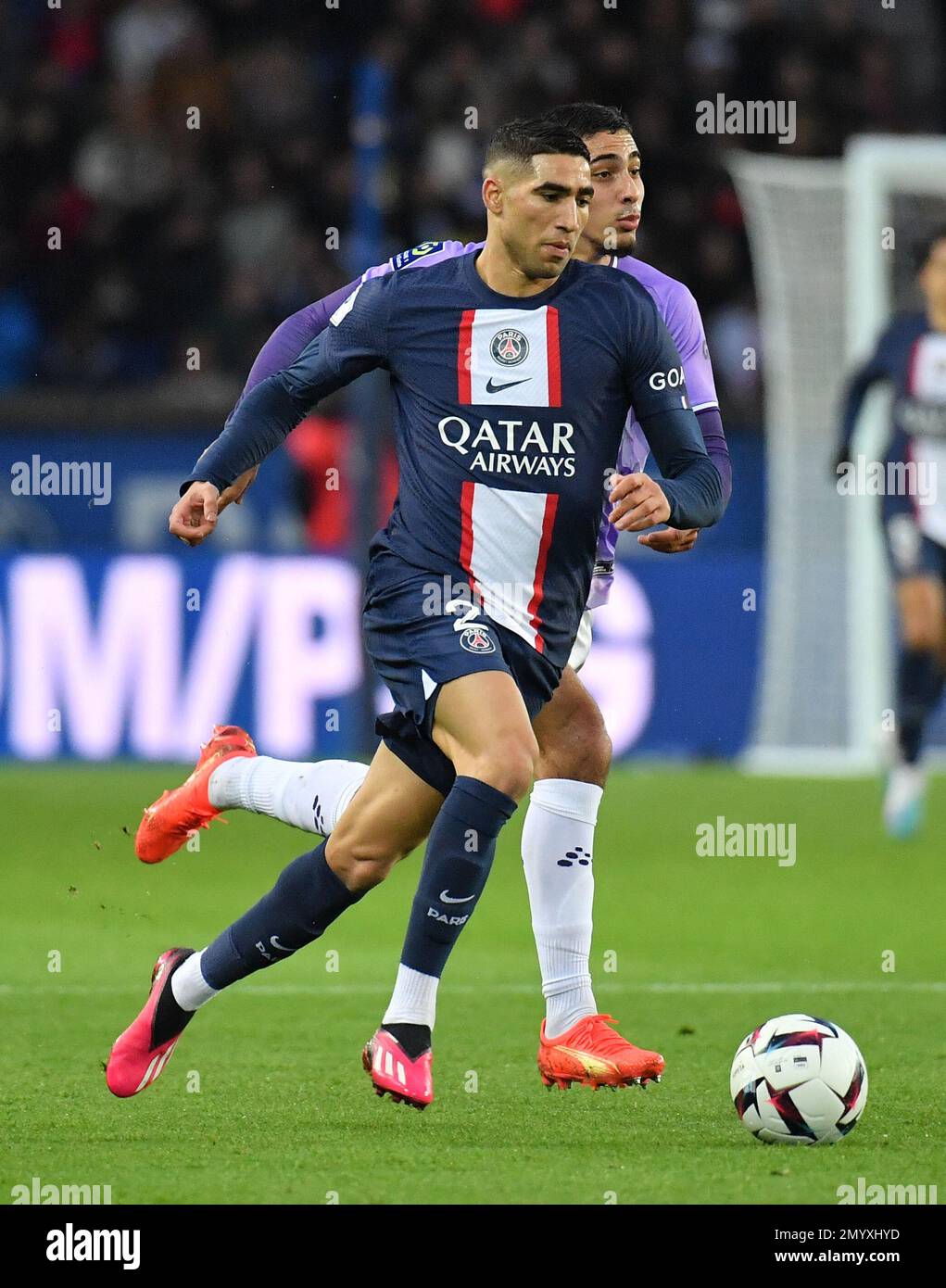 Achraf Hakimi of PSG during the French championship Ligue 1 football ...