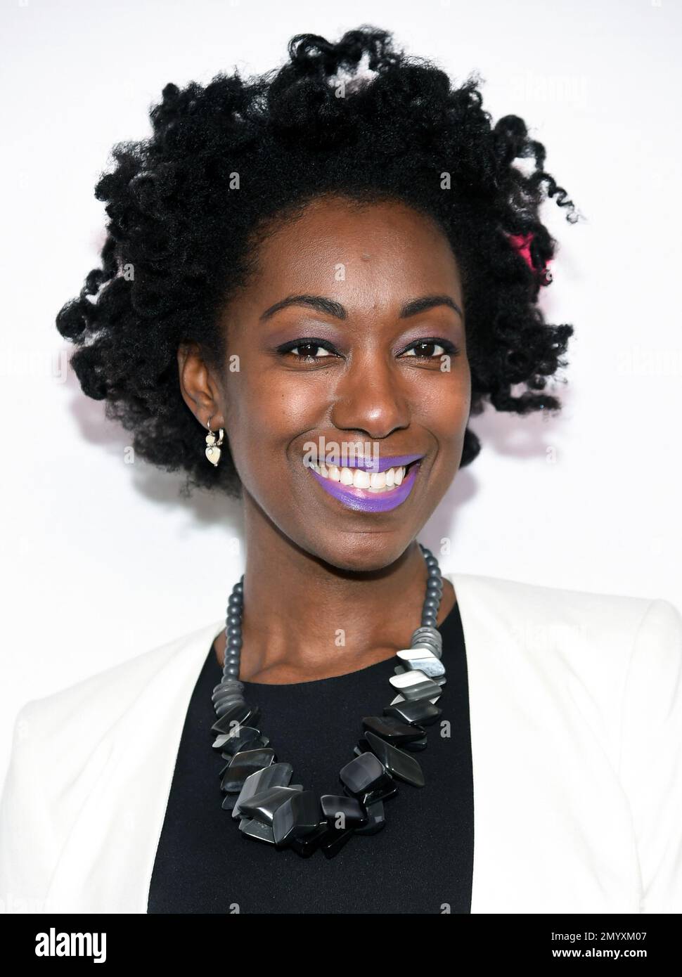 Ivy Prosper arrives at the 7th Annual Women in the World Summit opening ...