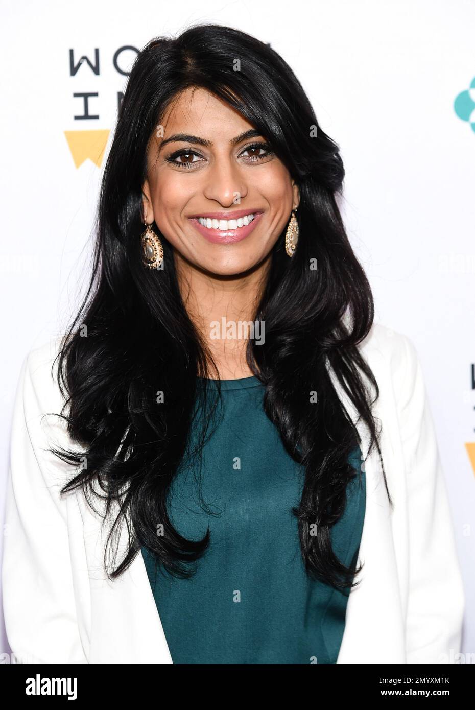 Komal Ahmad arrives at the 7th Annual Women in the World Summit opening ...