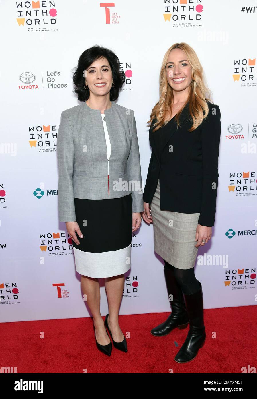 Lisa Materazzo, left, and Jackie Birdsall arrive at the 7th Annual ...