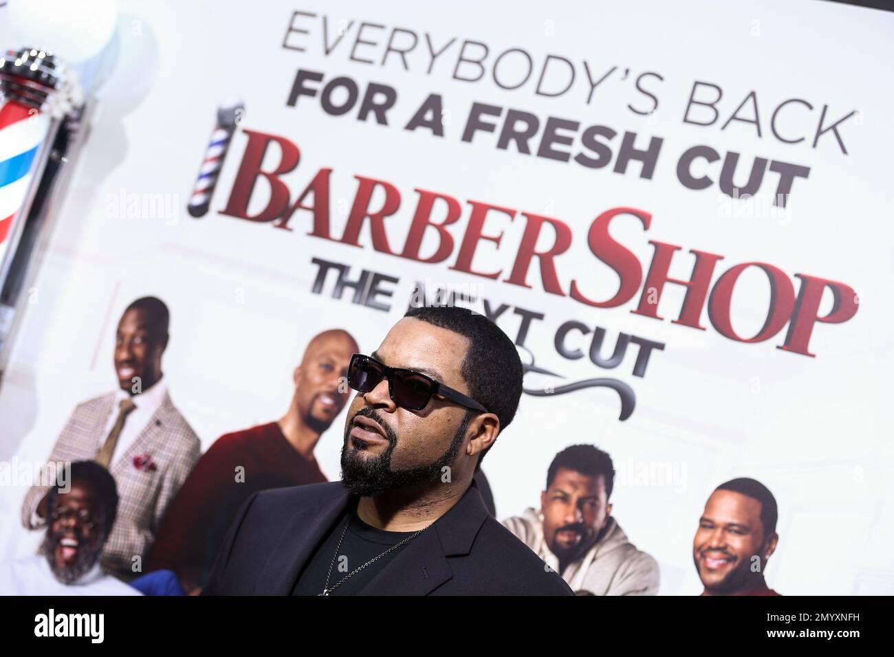 Ice Cube attends the LA Premiere of "Barbershop: The Next Cut" held at ...