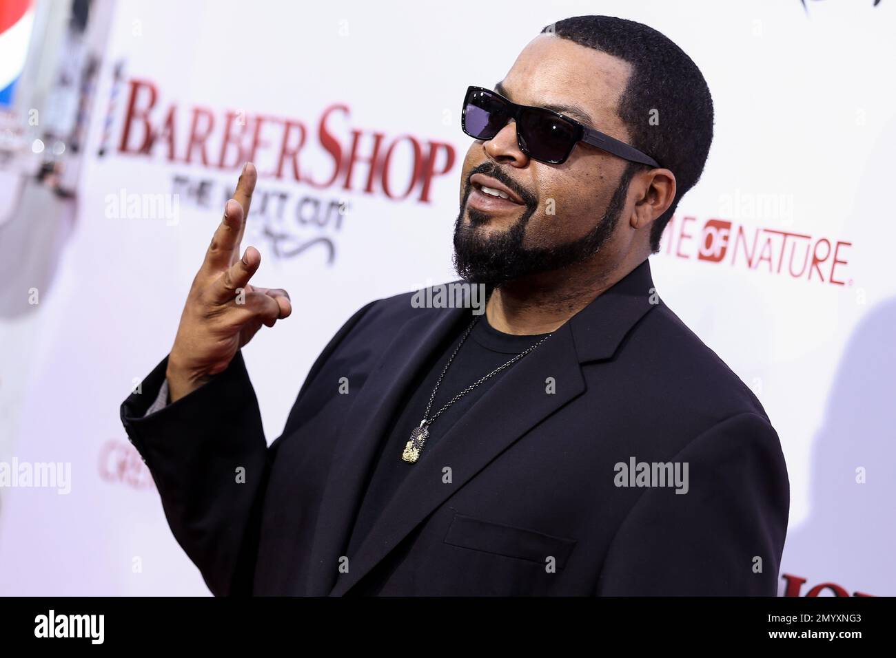 Ice Cube attends the LA Premiere of "Barbershop: The Next Cut" held at ...