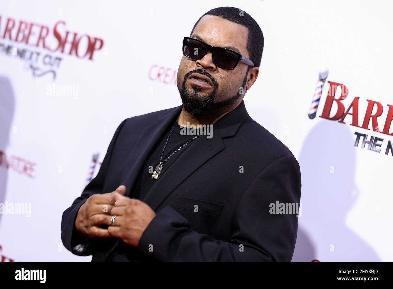 Ice Cube attends the LA Premiere of "Barbershop: The Next Cut" held at ...