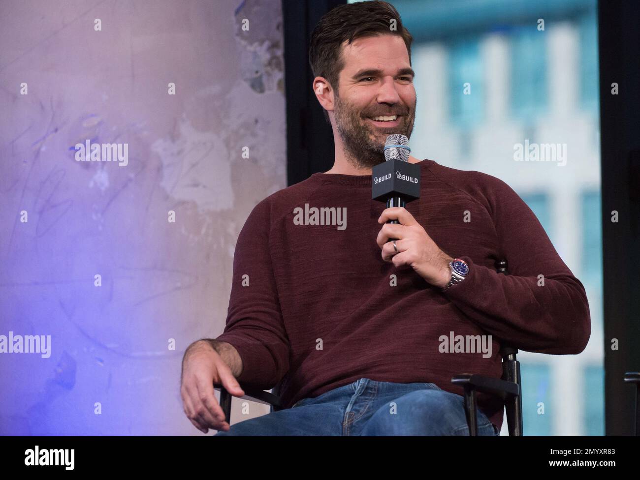Rob Delaney participates in AOL's BUILD speaker series to discuss ...
