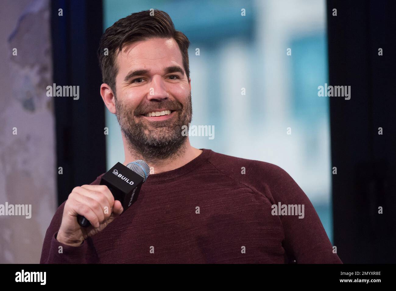 Rob Delaney participates in AOL's BUILD speaker series to discuss ...