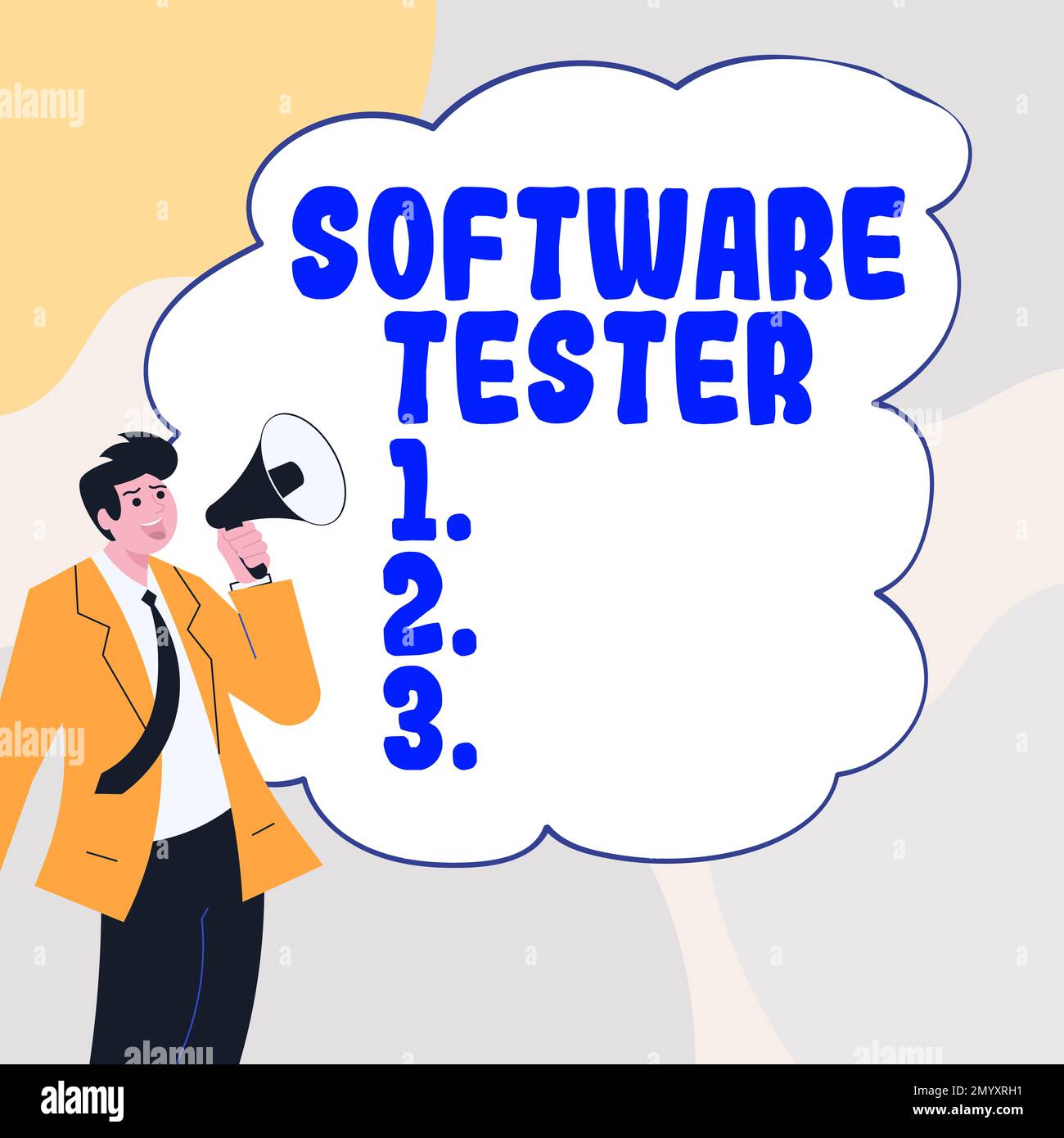 Sign displaying Software Tester. Internet Concept implemented to ...