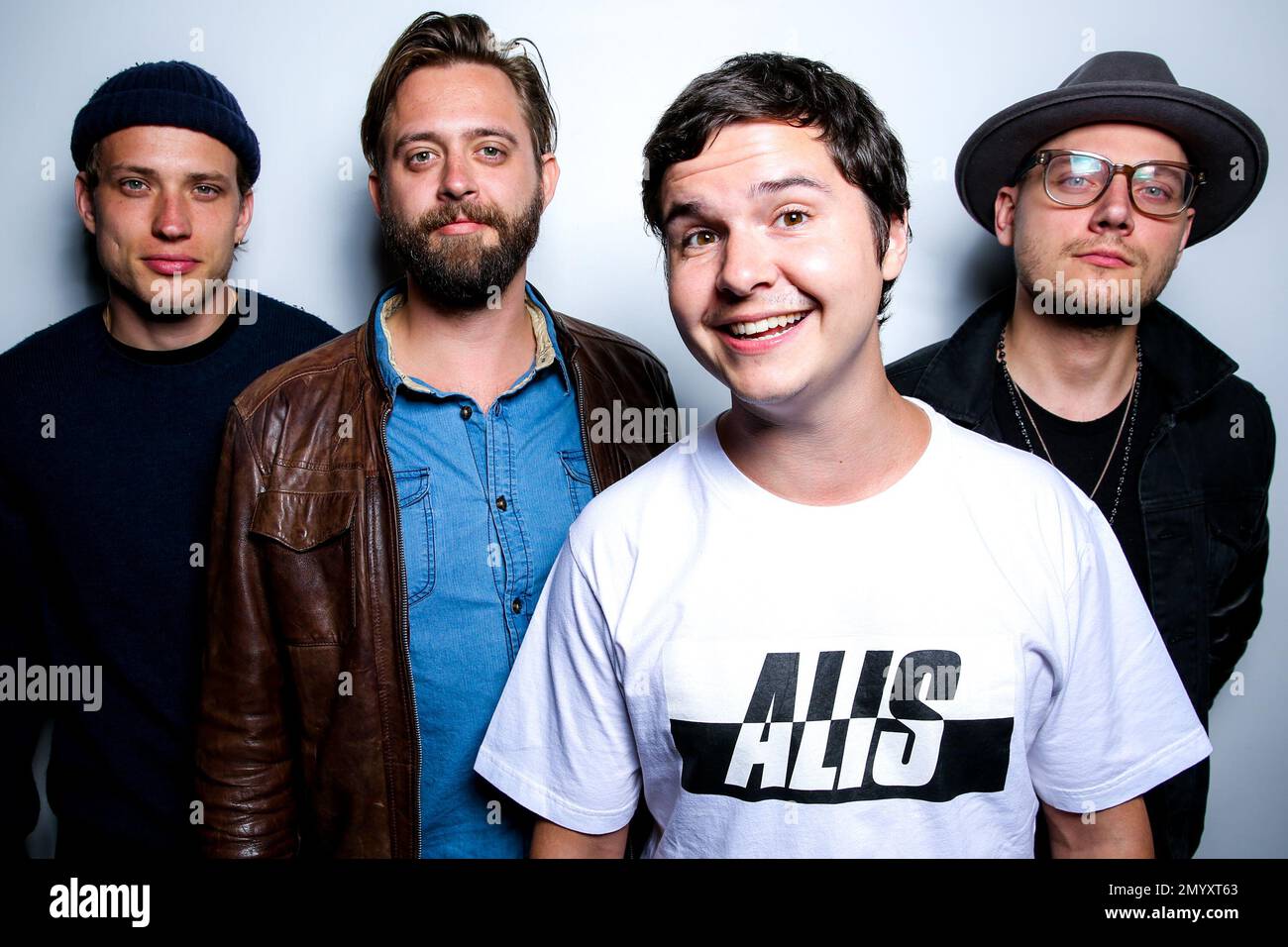 In this March 30, 2016 photo, Magnus Larsson, from left, Kasper ...
