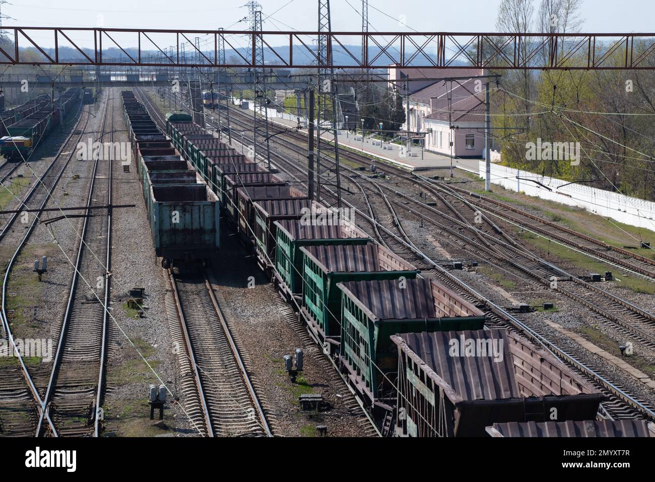 Ukraine railway hi-res stock photography and images - Alamy