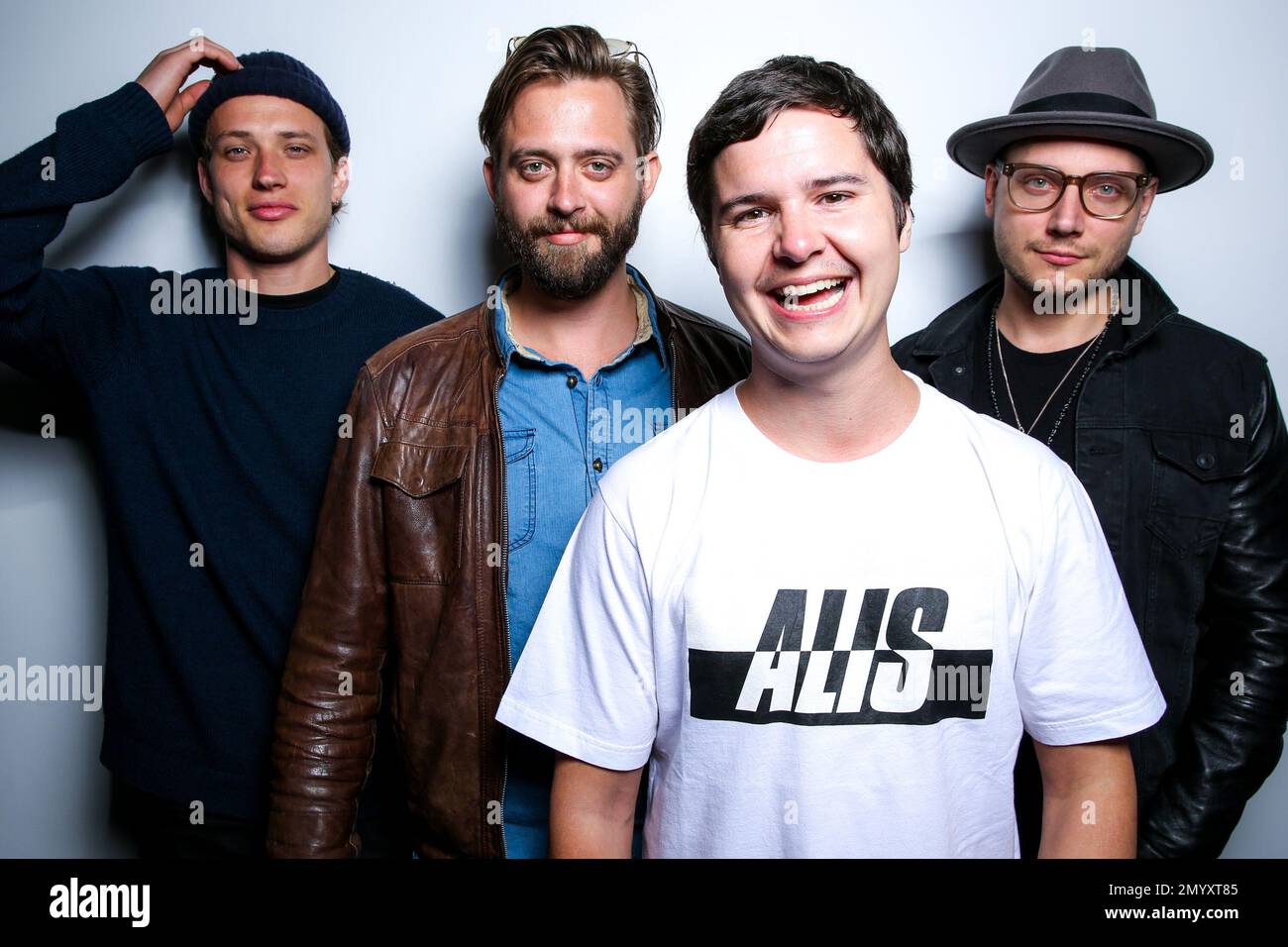 In this March 30, 2016 photo, Magnus Larsson, from left, Kasper ...
