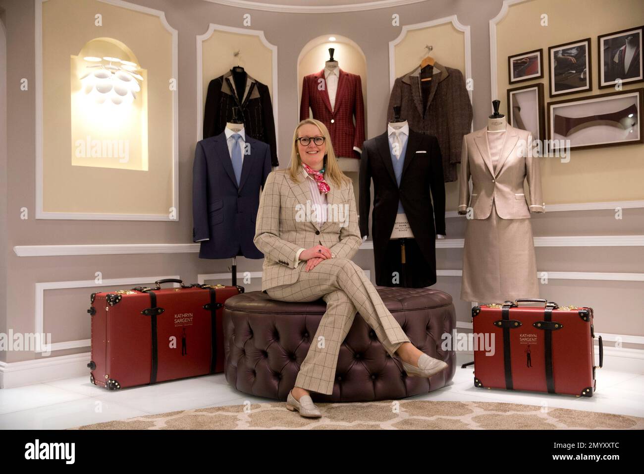 Kathryn Sargent who is the first female master tailor and head cutter ...