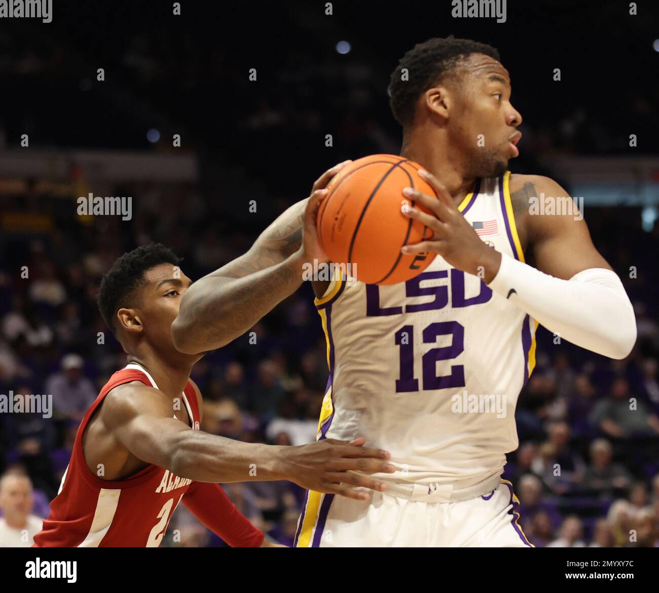 Baton Rouge, USA. 04th Feb, 2023. LSU Tigers forward K.J. Williams (12 ...