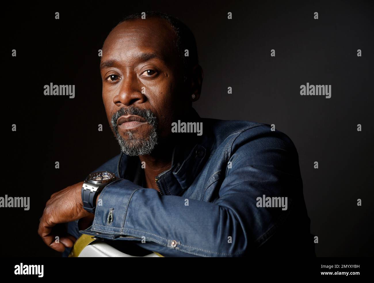Don Cheadle, the star, director and co-screenwriter of the film "Miles ...