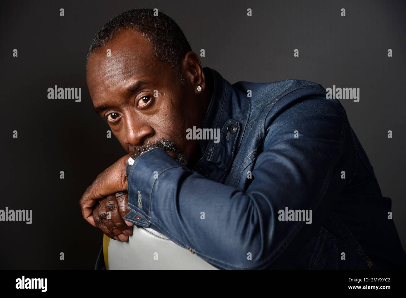 Don Cheadle, the star, director and co-screenwriter of the film "Miles ...