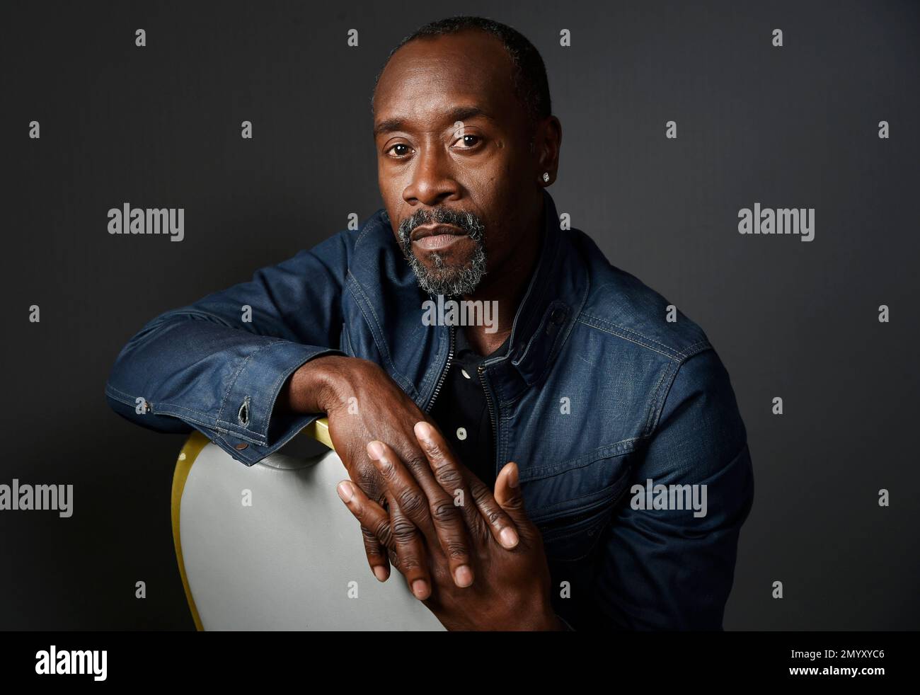 Don Cheadle, the star, director and co-screenwriter of the film "Miles ...