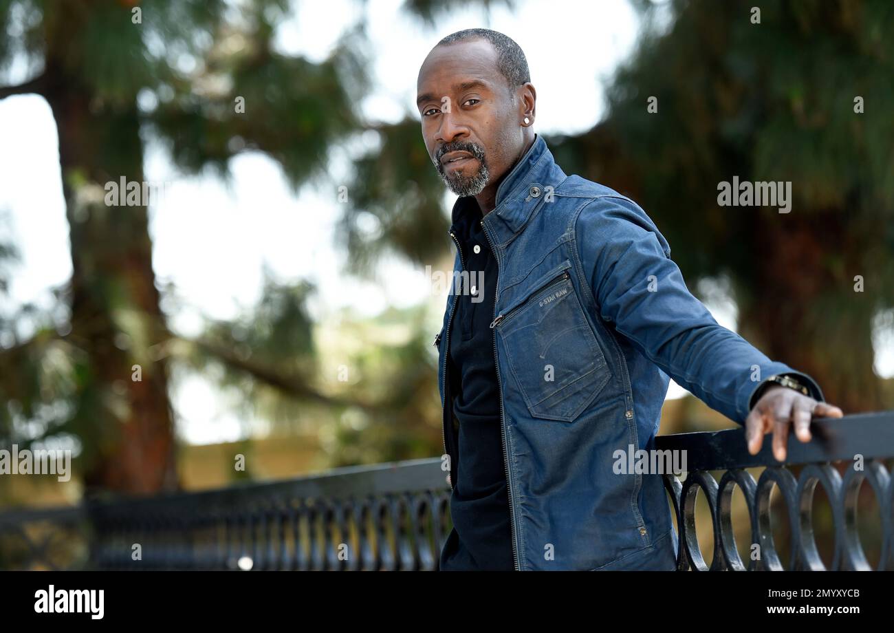 Don Cheadle, the star, director and co-screenwriter of the film "Miles ...