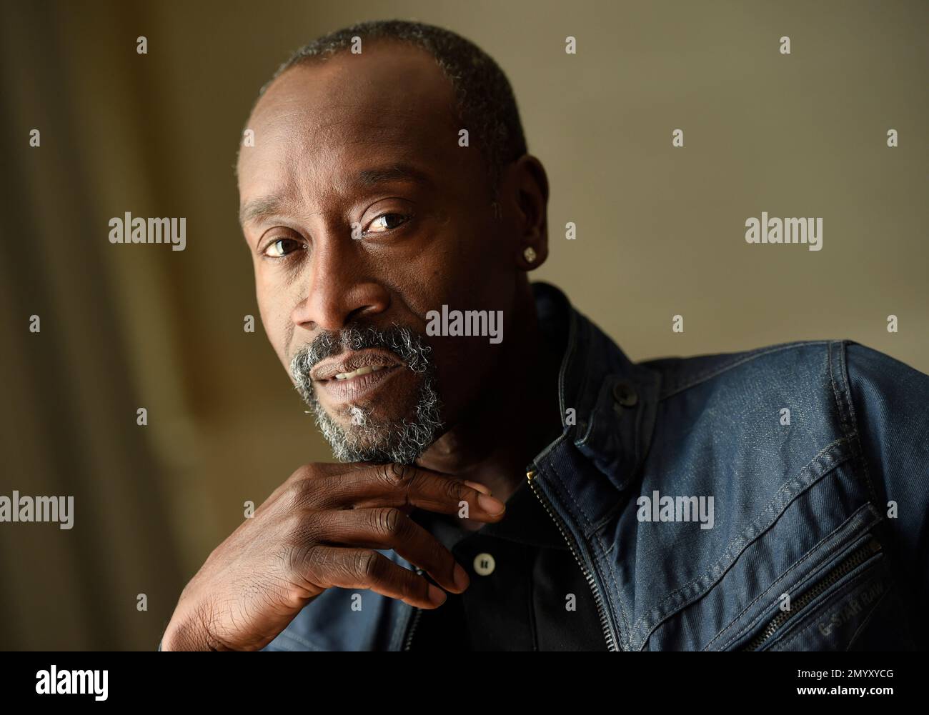 Don Cheadle, the star, director and co-screenwriter of the film "Miles ...