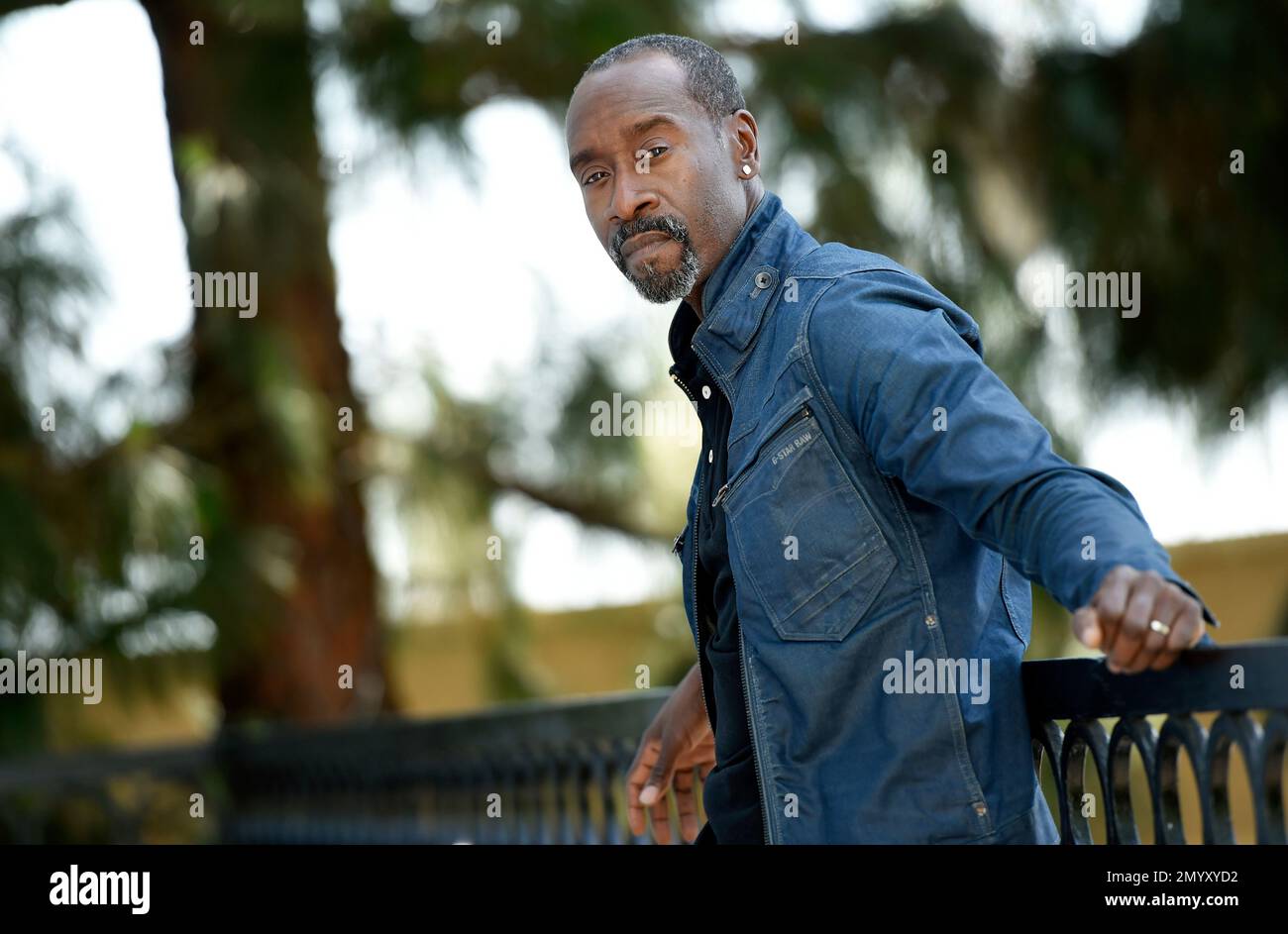Don Cheadle, the star, director and co-screenwriter of the film "Miles ...