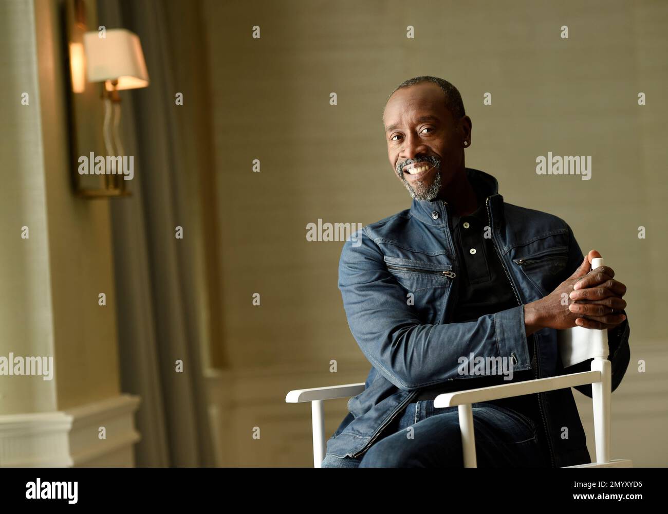 Don Cheadle, the star, director and co-screenwriter of the film "Miles ...
