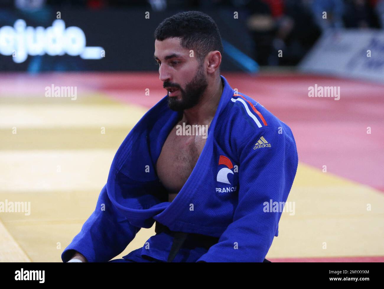 Walide Khyar of France during the Judo Paris Grand Slam 2023 on ...