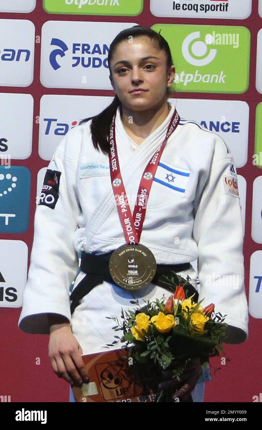 Gefen Primo of Israel during the Judo Paris Grand Slam 2023 on February ...
