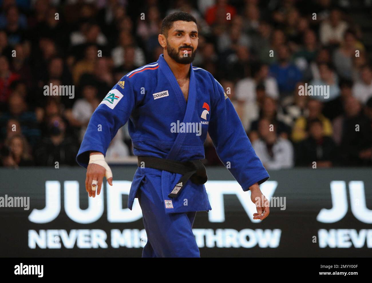 Walide Khyar of France during the Judo Paris Grand Slam 2023 on ...